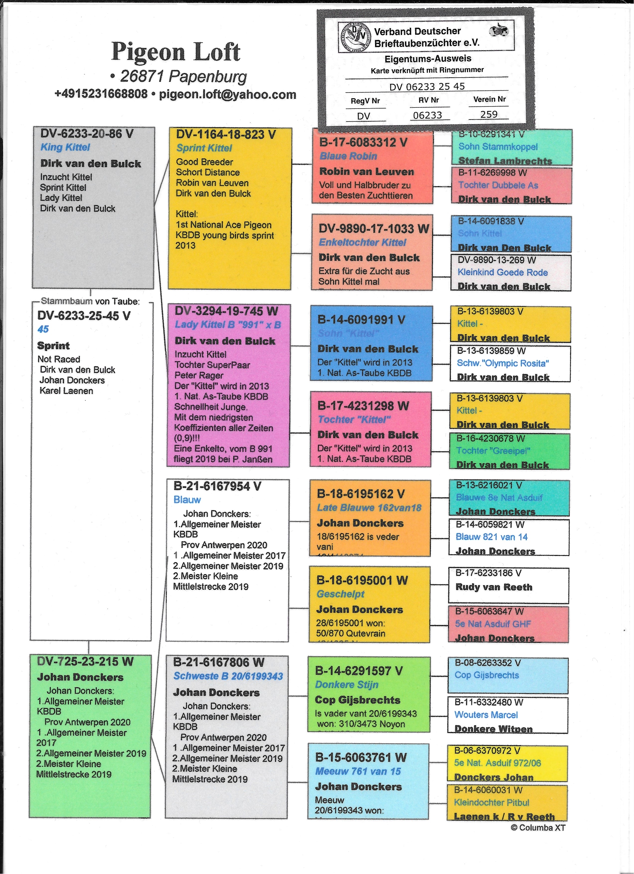 iPigeon.com - Racing Pigeon Auction