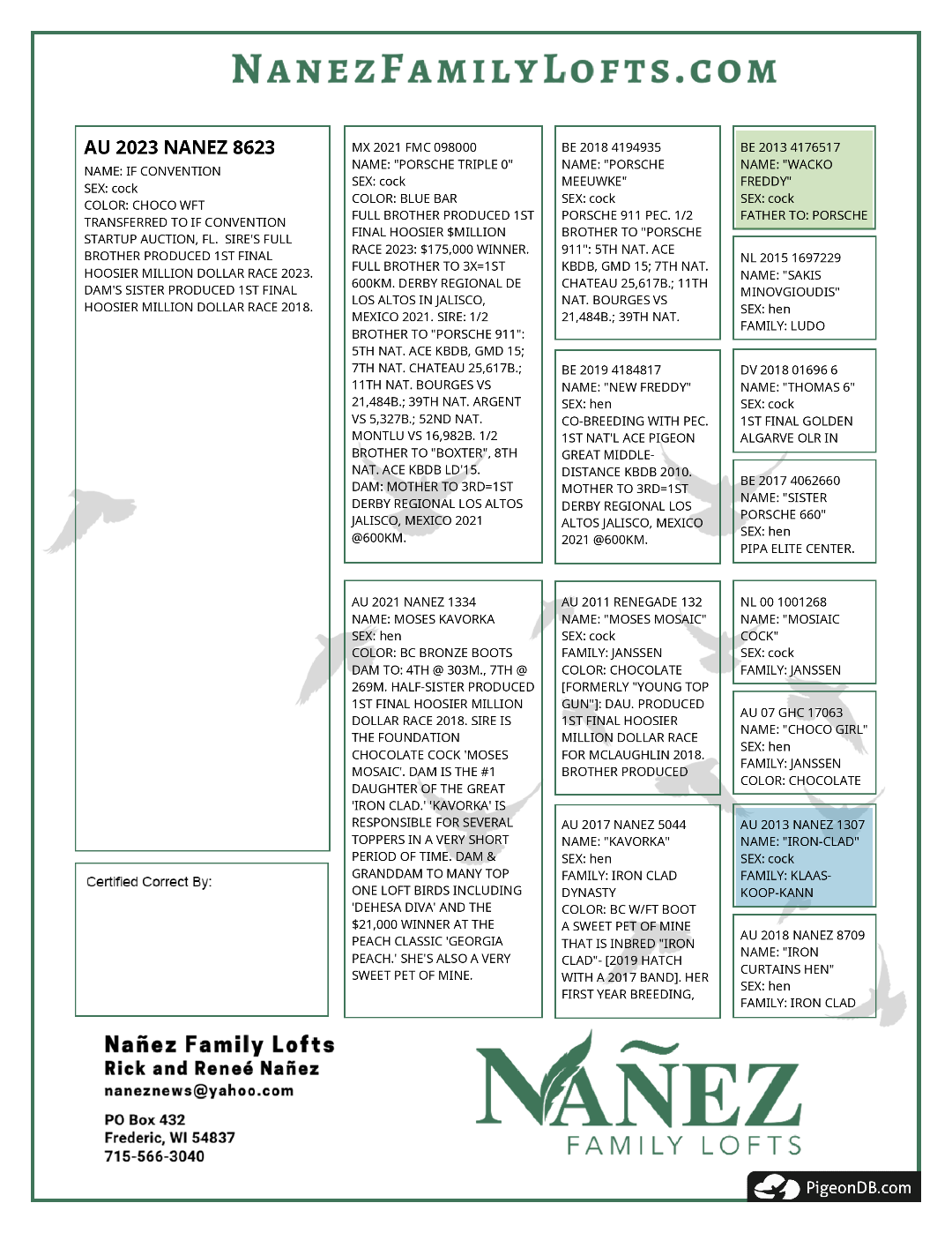 iPigeon.com - Racing Pigeon Auction